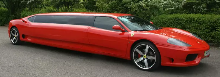 ajoyib limuzinlar Ferrari