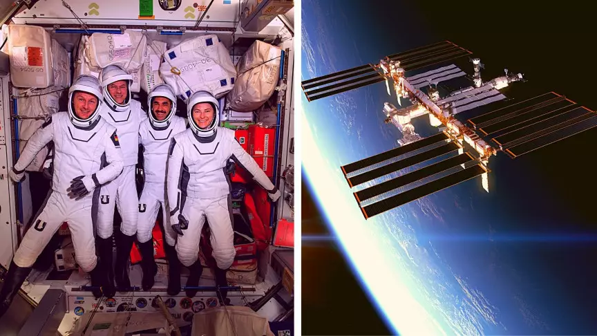 Кайҳоннавардони Crew-3-и NASA аз озмоиши мушакии Русия ҳангоми дар ISS будан "тарсиданд"