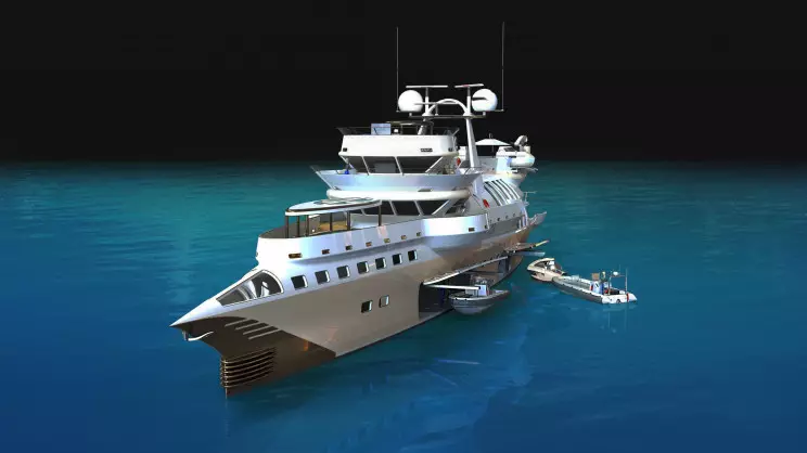 ການອອກແບບ Superyacht Explorer ໃຫມ່ນໍາເອົາການຄົ້ນຄວ້າແລະຄວາມຟຸ່ມເຟືອຍຮ່ວມກັນ