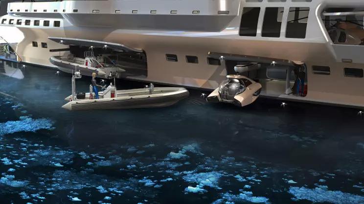 Desain Superyacht Explorer Anyar Ndadekake Riset lan Kemewahan