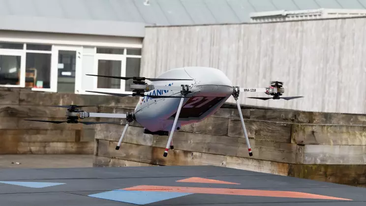 Samsung Washirika na Kampuni ya Drone kuwasilisha Vifaa kwa Dakika