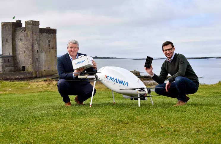 Samsung dia miara-miasa amin'ny Drone Firm hanaterana fitaovana ao anatin'ny minitra