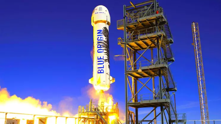 Blue Origin танҳо Шепарди навро дар аввалин репетицияи кайҳоннавардӣ ба кор андохтааст