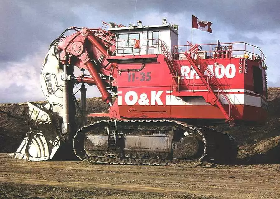 gréisste Bagger rh400