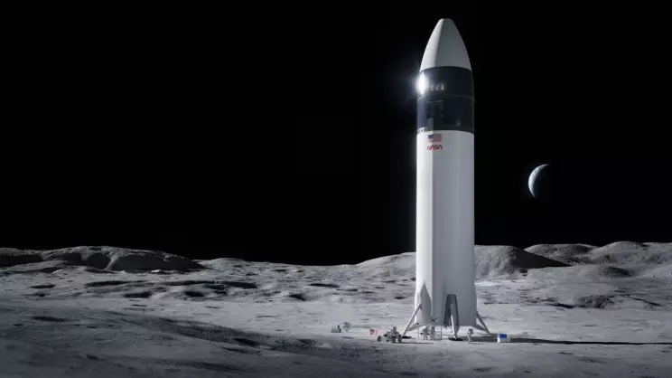 Heavens Hear Thee Thee Blue Origin: NASA zastavuje práci SpaceX na lunárním přistávacím modulu