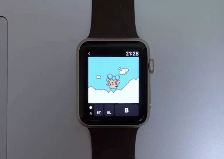 Kining Open Source Emulator Mahimong Mahimong Game Boy ang Imong Apple Watch