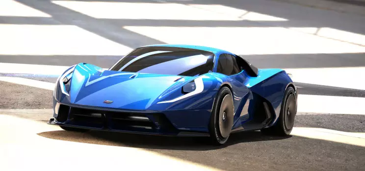 Hypercar Elettrika Ġdida Għandha Medda ta' 323 Mil u Aktar minn 2000 Horsepower