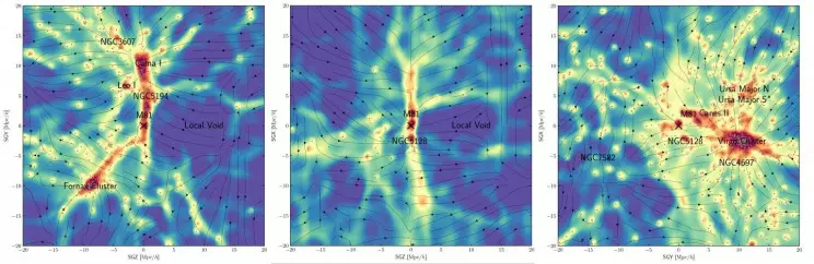 Une nouvelle carte de la matière noire montre des connexions cachées entre les galaxies