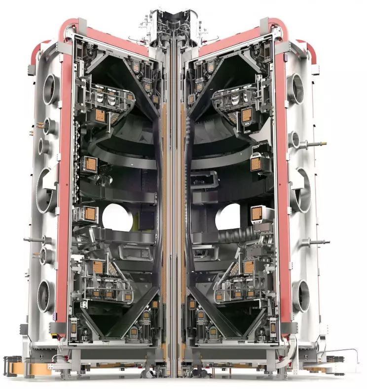 Wêreld-eerste Tokamak-uitlaatstelsel baan weg vir kernfusie