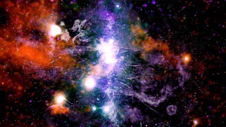 Die NASA veröffentlicht neue Bilder des „gewalttätigen Kerns“ der Milchstraße