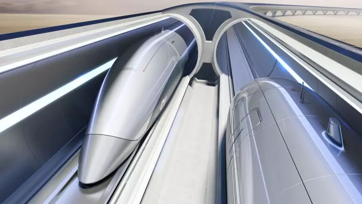 Italy's Hyperloop Network Inotora Shape naZaha Hadid Architects