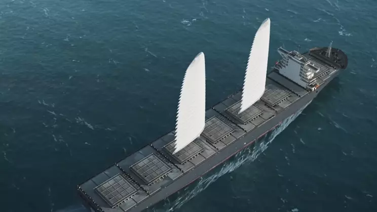 Michelin's AI-enabled Inflatable Sails Cut Cargo Ship Fuel Consumption