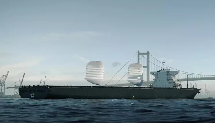 Nafukovacie plachty Michelin s podporou AI znižujú spotrebu paliva nákladných lodí
