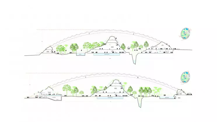 Yakakura Single-Domed Greenhouse Panyika Ichavhurwa muFrance