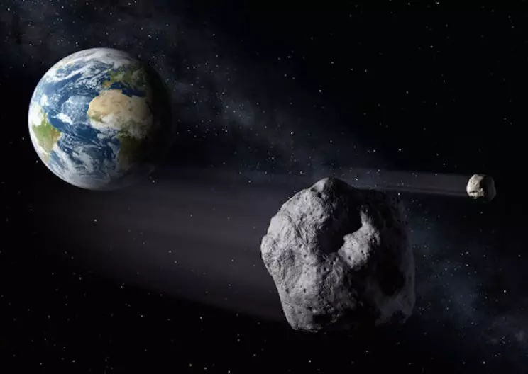 Di 19ê Avrêlê de Asteroidek Mezin dê ji Dûrek Pir Nêz Di Ber Dinyayê Bifire