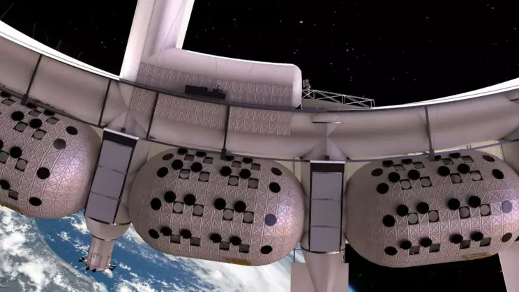 Os soños fanse realidade: o primeiro hotel espacial de luxo está preto do lanzamento