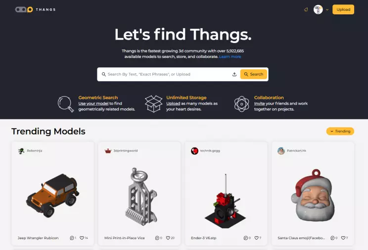 Pristatome „Thangs Workspace“: 3D versijų valdymo ir bendradarbiavimo platformą