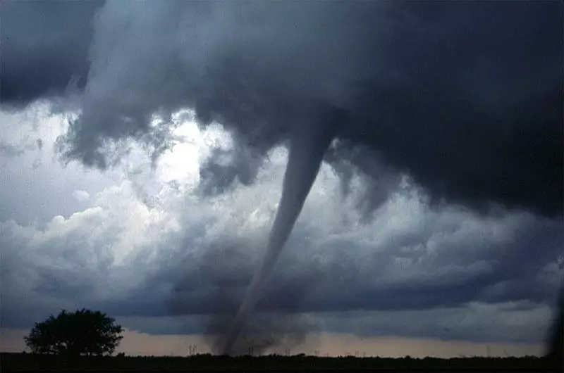 Tornado bij Anadarko, Oklahoma