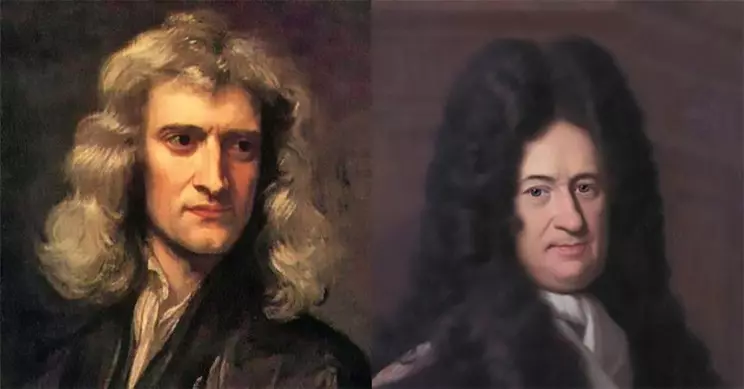 Isaac Newton i Gottfried Liebniz