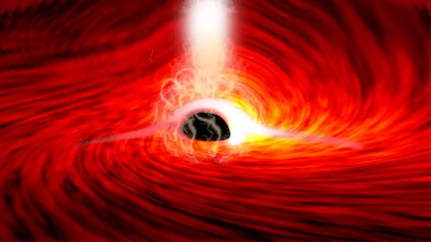 Naukowcy po raz pierwszy obserwują światło zza czarnej dziury
