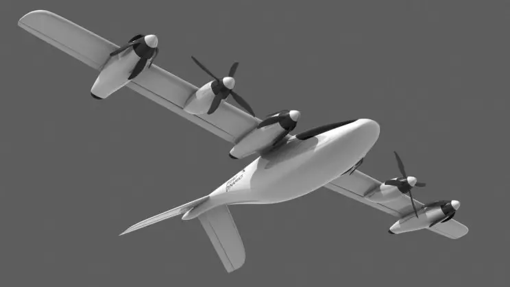 Minuhan Transwing: VTOL Futuristik sareng Desain Wing Lipat Unik