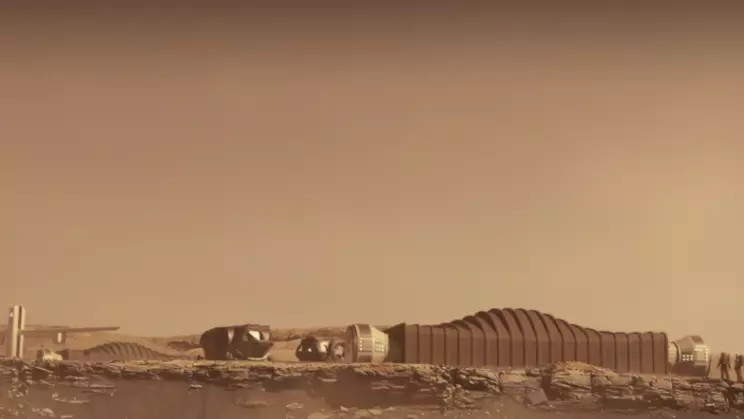 Tá NASA ag Fostú Daoine chun Fanacht i dTimpeallacht Insamhladh Mars