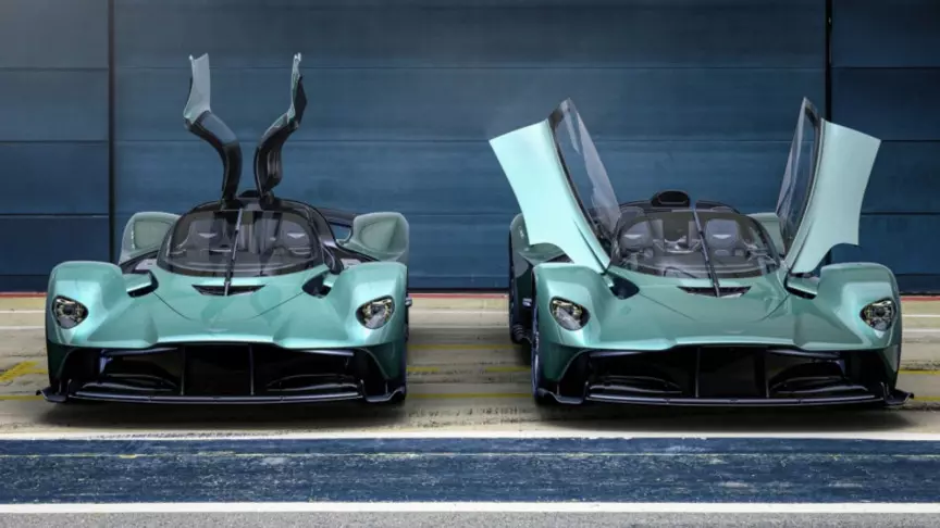 Aston Martins snabbaste konvertibla Valkyrie Spider erbjuder F1-upplevelse