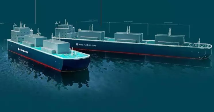 Seaborg Technologies Plan för flytande kärnkraftverk