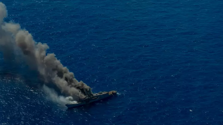 L'exèrcit nord-americà destrueix amb míssils la seva última fragata de classe Oliver Hazard Perry