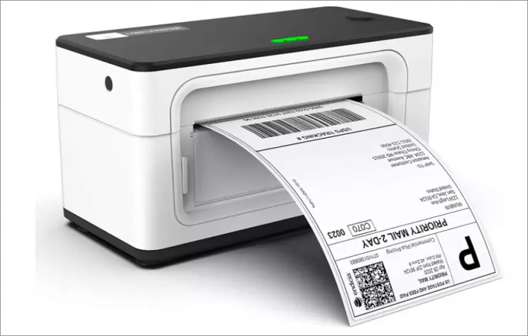 White thermal printer