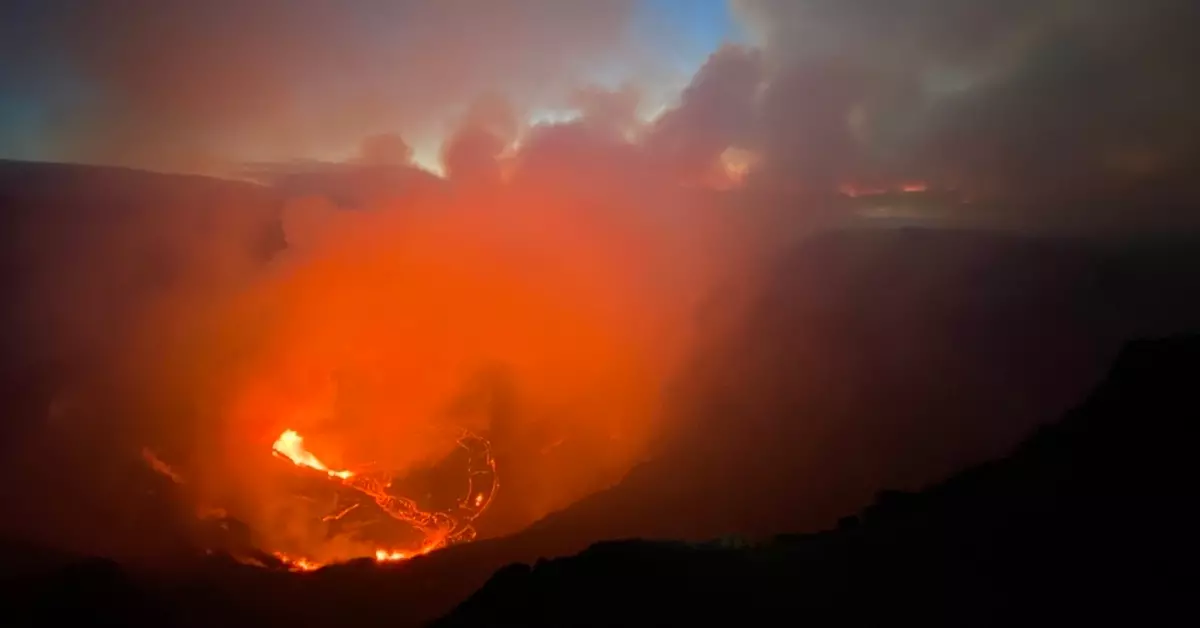 earths core lava