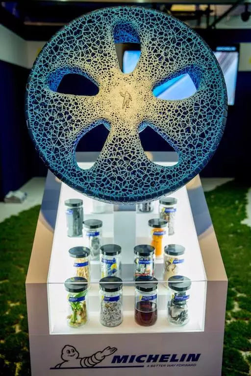 Michelin pristato savo 3D Printed Airless Vision koncepcines padangas