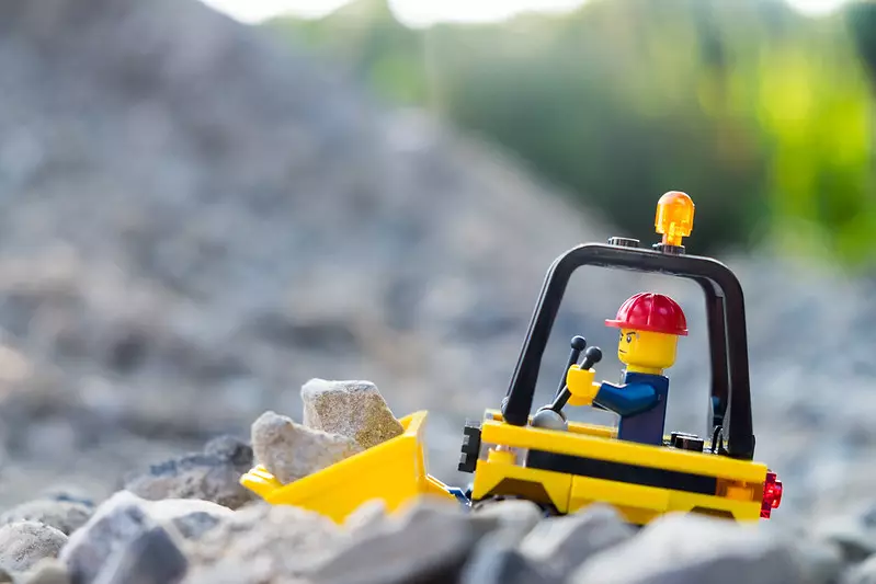 projektimi i ndërtesës së kompleteve lego