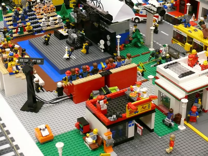 navrhování stavebnic lego city