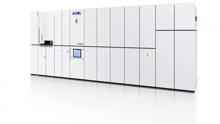 asml euv maŝino