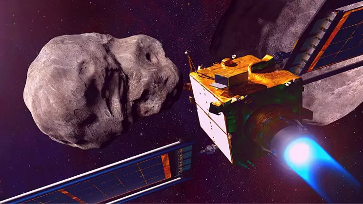 NASA chce zámerne rozbiť kozmickú loď na asteroid