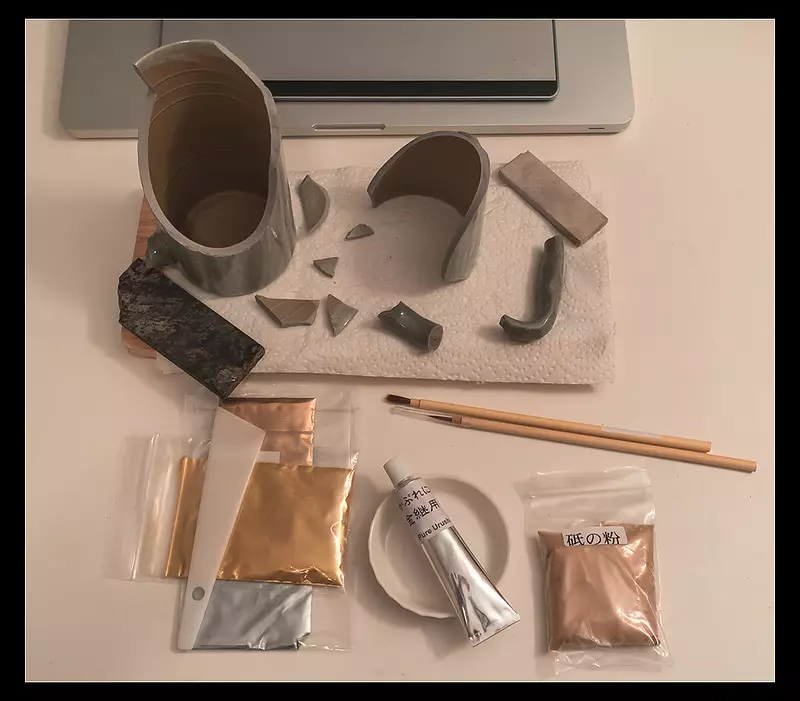 kit de reparació de kintsugi