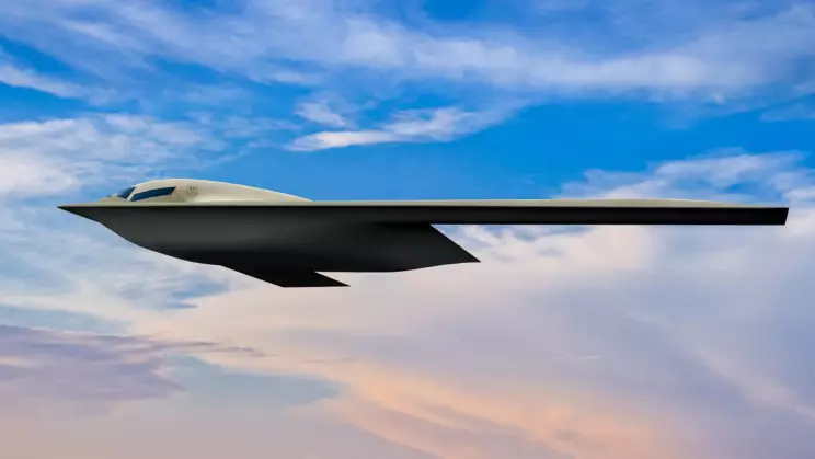 O le US Air Force's First Five B-21 Stealth Bombers o lo'o i totonu o le 'Fill Assembly'