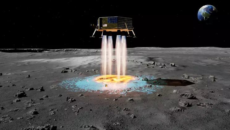 Một hệ thống mới có thể tự triển khai Lunar Landing Pad. Với Bụi Mặt Trăng?