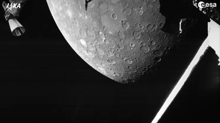 Witaj Merkury! Misja Europa-Japonia rejestruje swój pierwszy obraz planety