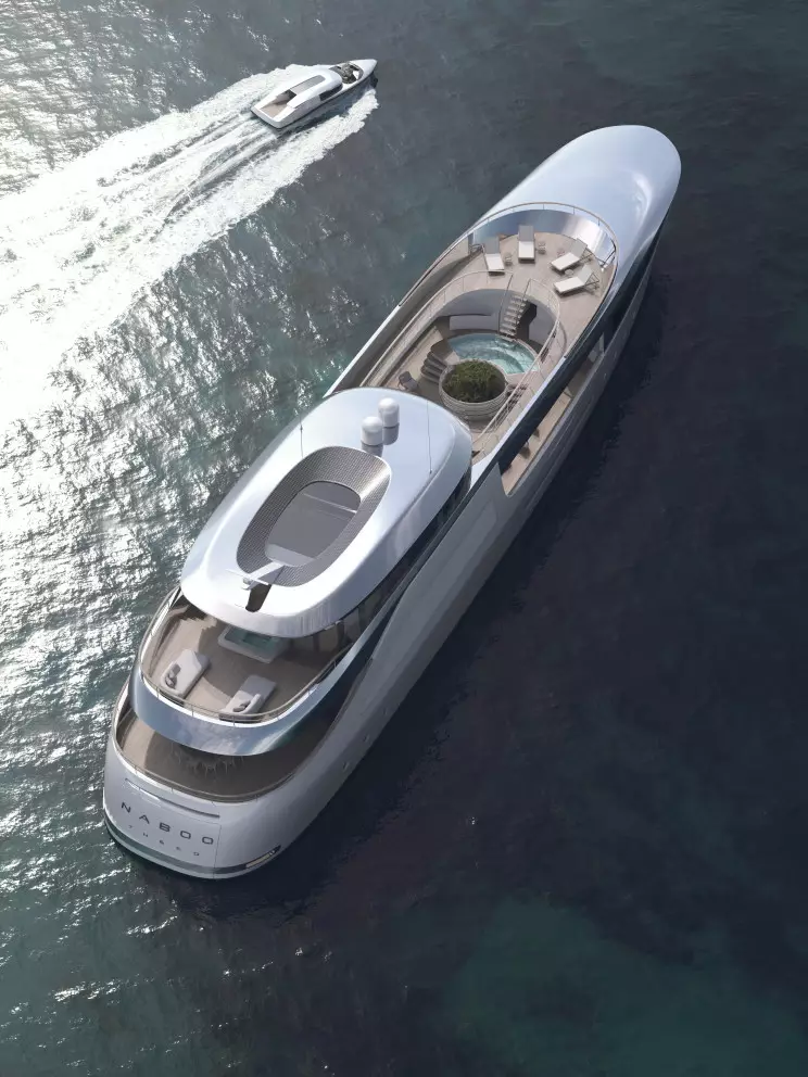 Imọran Superyacht Itanna Itanna Tuntun Mu Star Wars lọ si Agbaye ti Awọn itujade Odo