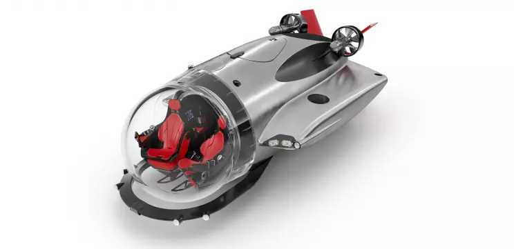 Nova luksuzna podmornica od 10 tona može putovati brže od dupina