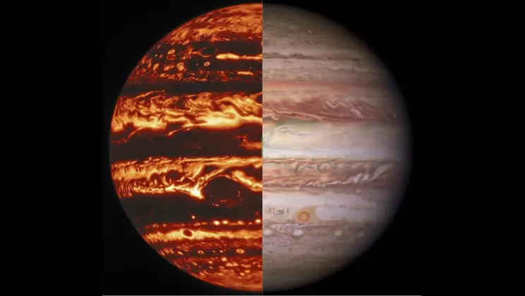 Kozmická loď Juno od NASA odhaľuje hĺbku Jupiterovej Veľkej červenej škvrny