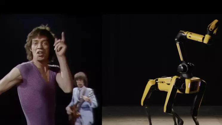 Boston Dynamics e bone roboto ea ho otlolla joalo ka Mick Jagger