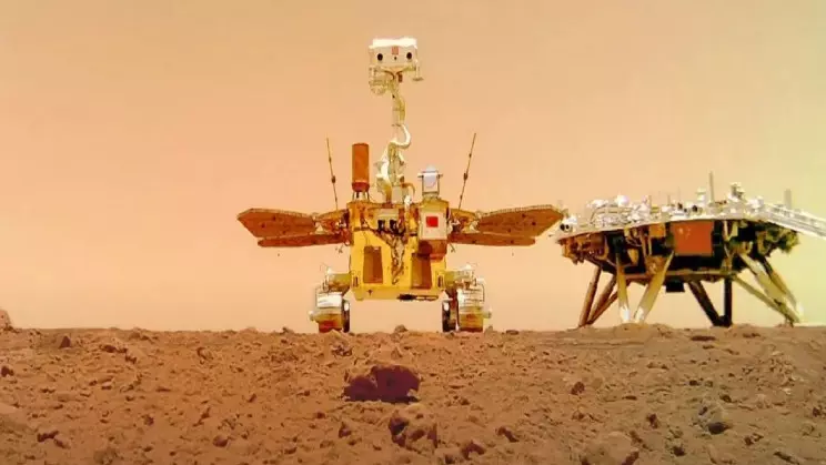 ESA-nyň “Mars Express Orbiter” Hytaýyň “Mars Rover” -ini “diňlemäge” synanyşar