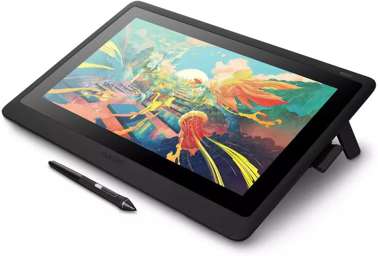 Wacom DTK1660K0A Cintiq 16 ಡ್ರಾಯಿಂಗ್ ಟ್ಯಾಬ್ಲೆಟ್ ಜೊತೆಗೆ ಸ್ಕ್ರೀನ್