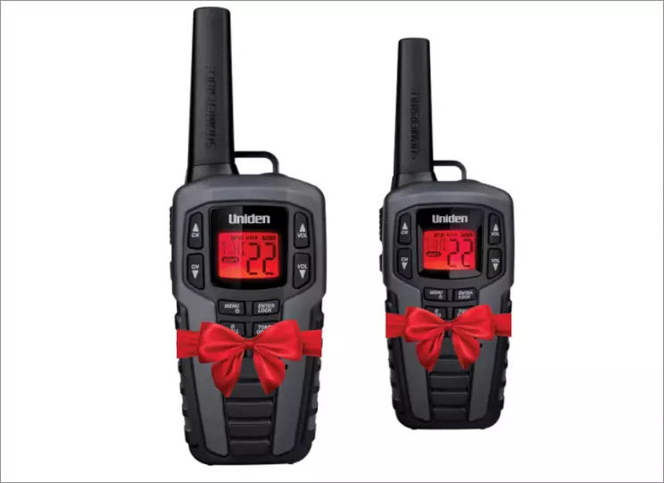 Dos walkie-talkies Uniden