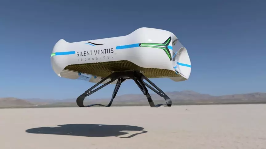 Un nuevo dron totalmente eléctrico es totalmente silencioso. ¿Y utiliza propulsión iónica?