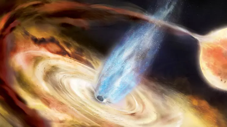 Ascultați „ecourile” cu raze X stranii ale găurii negre transformate în unde sonore