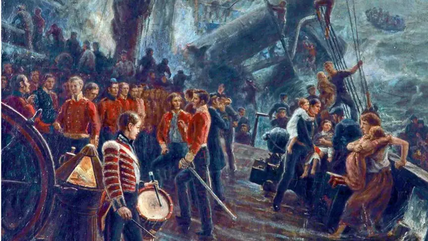 Sinking of HMS Birkenhead: The Oti ti